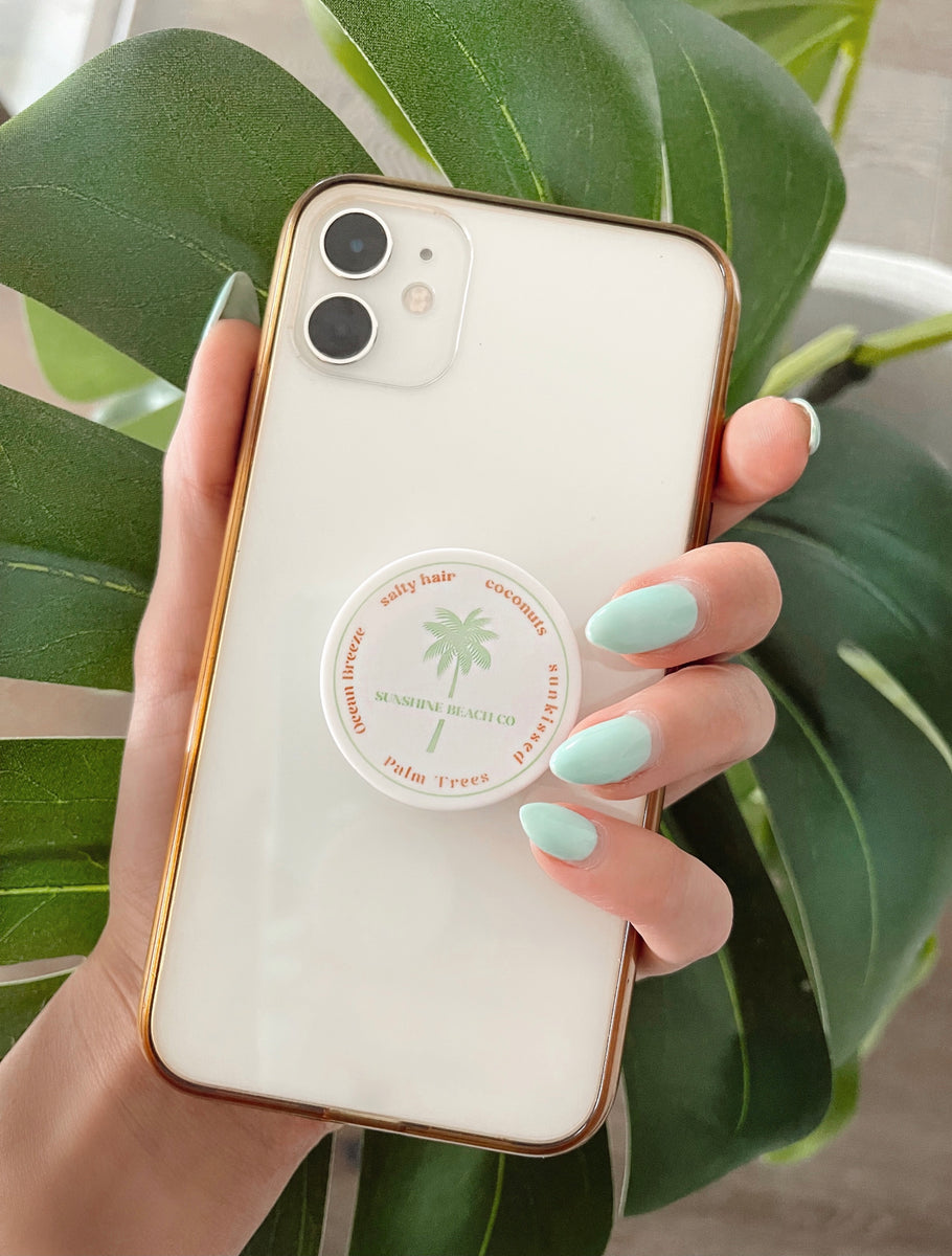 Palm Tree Pop Socket – Sunshine Beach Co
